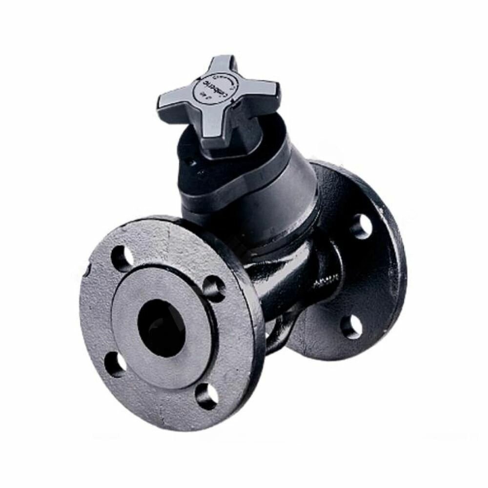 Клапан балансировочный ручной чугун 3739B Ду 65 Ру16 фл Kvs 72.09м3/ч с измерительными ниппелями Cimberio CIM 3739B 65