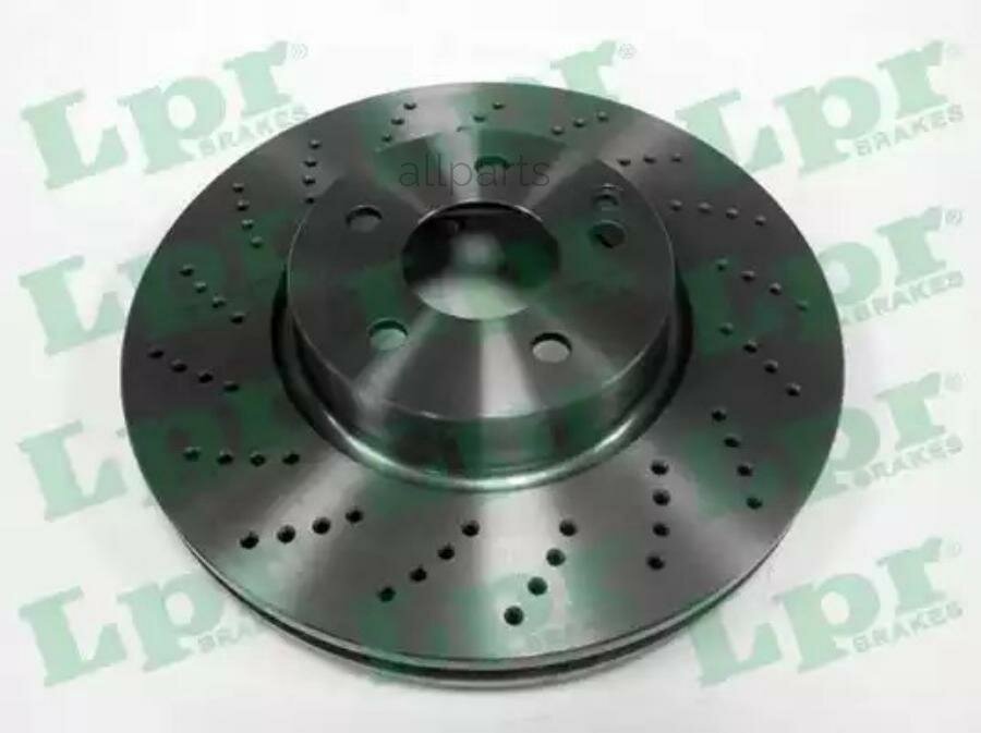 LPR M2058V Диск тормозной MERCEDES W204 07-/W212 09- SPORT передний D 322мм.