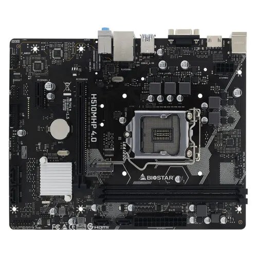 Материнская плата Biostar H510MHP 4.0, LGA 1200, Intel H470, mATX, Ret
