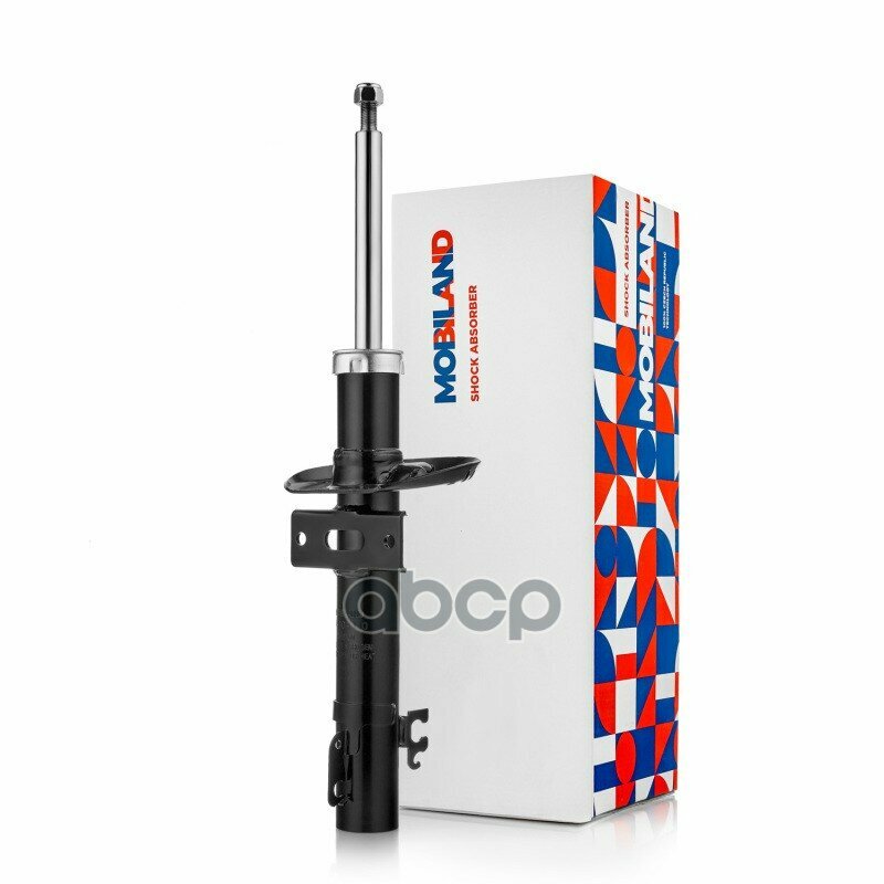 Амортизатор (стойка) передний левый/правый газомасляный для а/м VW POLO V седан (602, 604, 612, 614) MOBILAND арт. 134104110