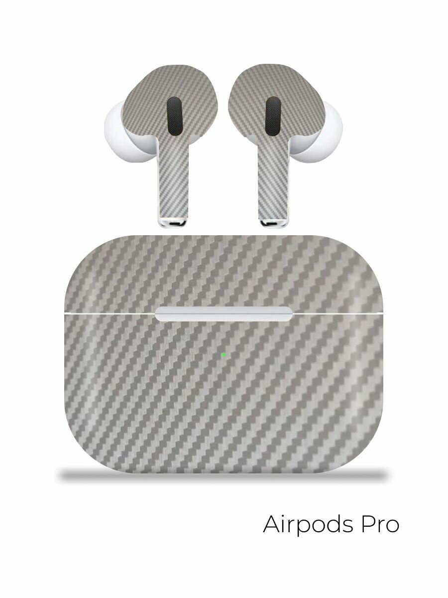 Карбоновая защитная пленка для Apple AirPods Pro для кейса
