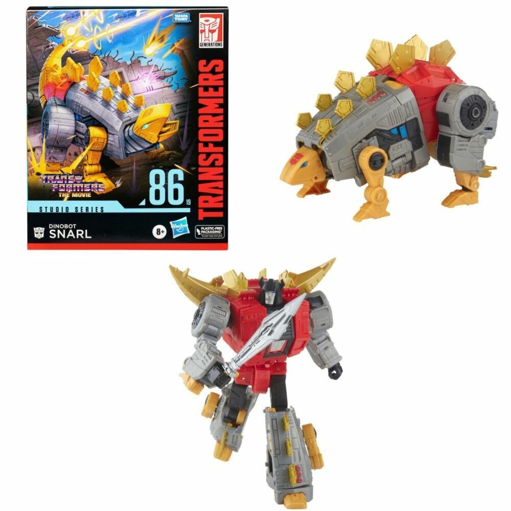 Игрушка Hasbro Трансформеры студии игрушек серии Leader SS-86-19 Фигурка-трансформер динобота Рычащего (8,5 дюйма) F7247