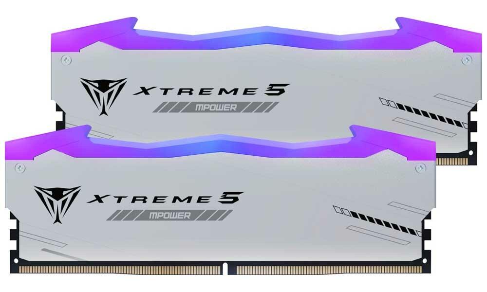 Оперативная память Patriot Memory DDR5 32Gb (2x16Gb) 6000Mhz XTREME 5 RGB MPOWER (PVXR532G60C30KM)