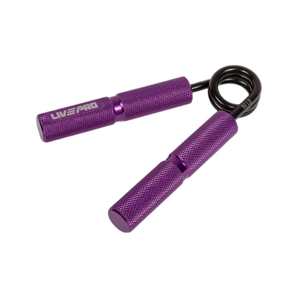 Эспандер LIVEPRO Aluminum Handle Grip, сопротивление 63, 5 кг, вес 210 г, диаметр пружины 6, 5 мм, синий NL LP8285-140 00-00-00
