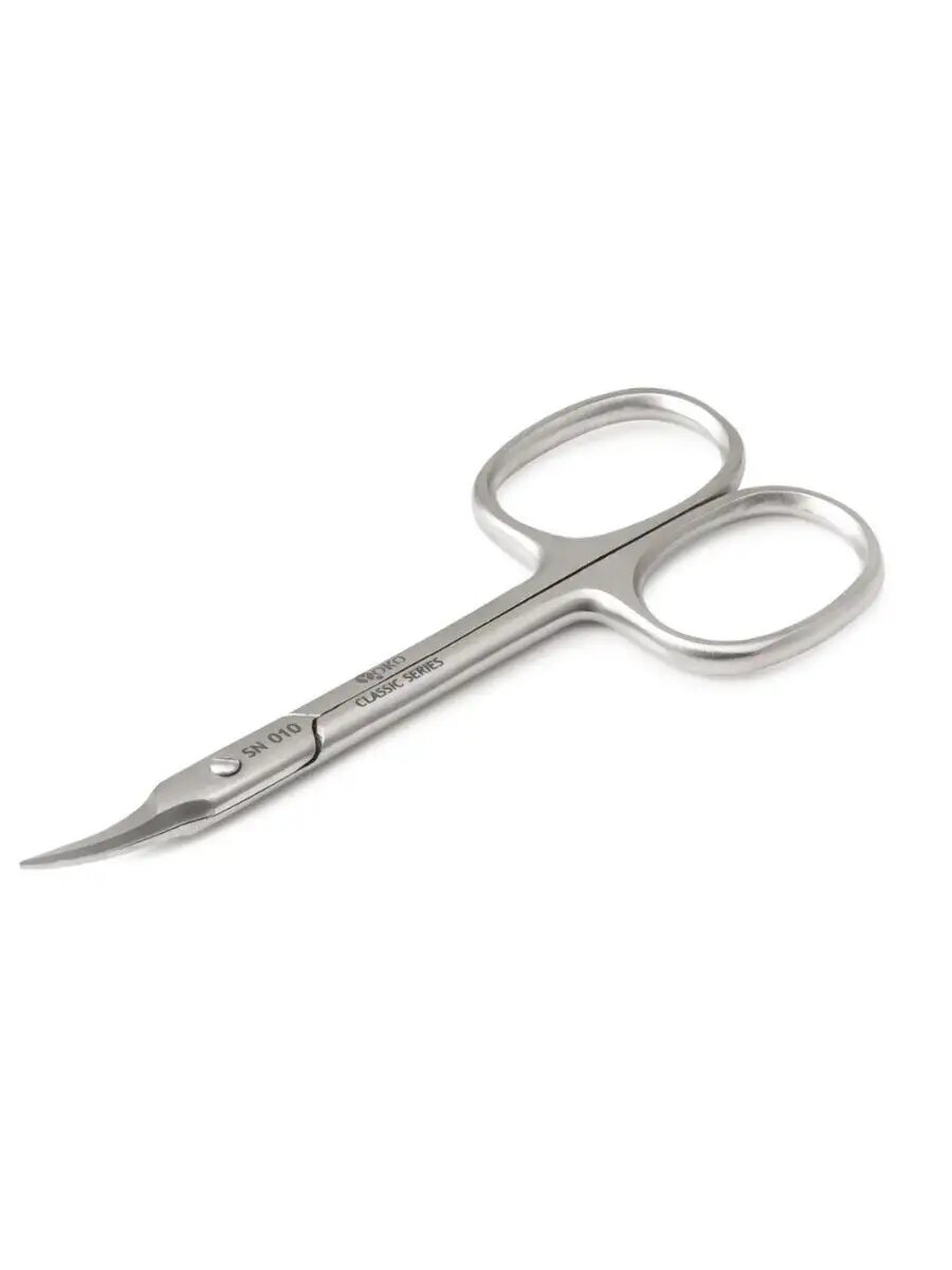 Маникюрные ножницы Yoko SN010, изогнутые, 15мм, нержавеющая сталь