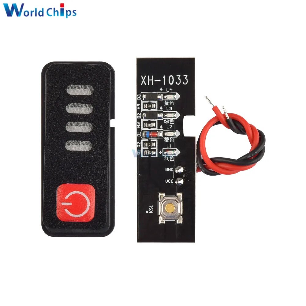 Diymore 5S 18В/21В индикатор емкости аккумулятора 18650