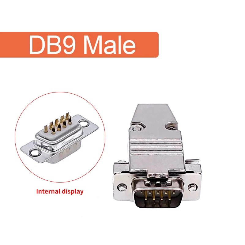 DB9 Male разъем для кабеля передачи данных