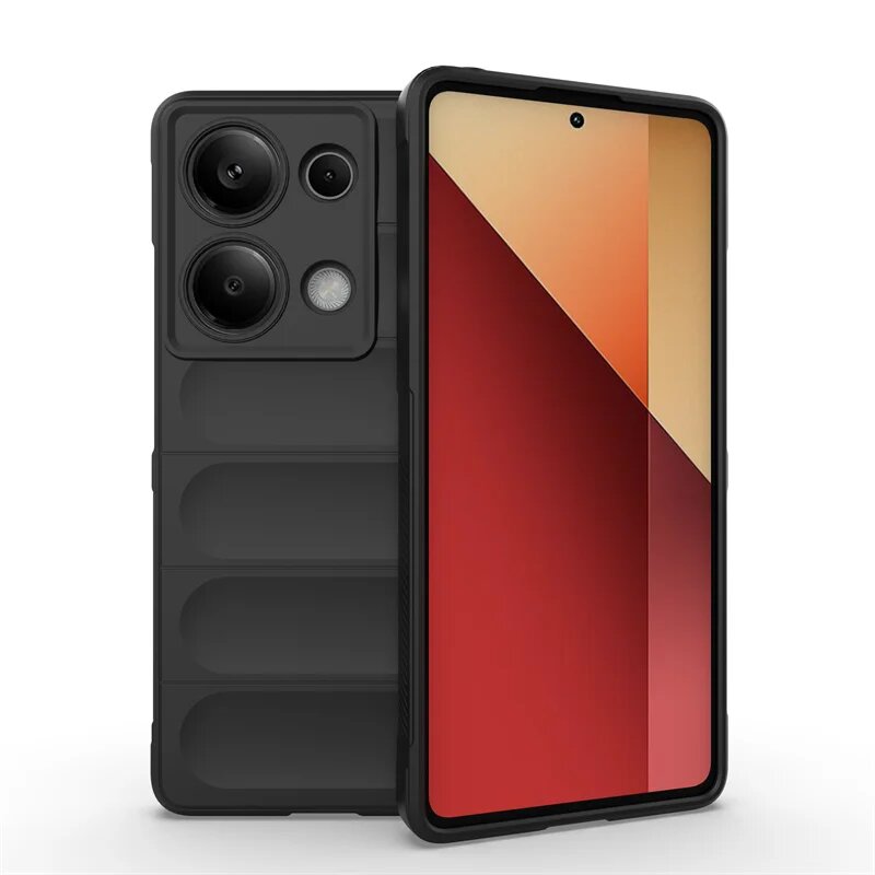 Для Poco M6 Pro Чехол Xiaomi Poco M6 Pro Чехол Fundas Coque Мягкий силиконовый приятный для кожи ТПУ Телефон Задний бампер Poco M6 Pro 4G