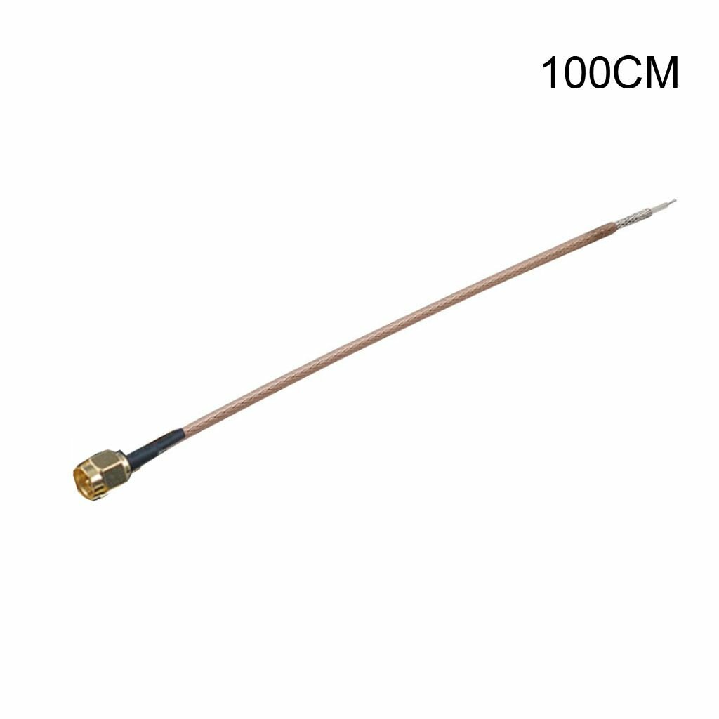 Подключение питания, SMA-J/UF. L удлинитель - SMA-J к сварному соединению-100см