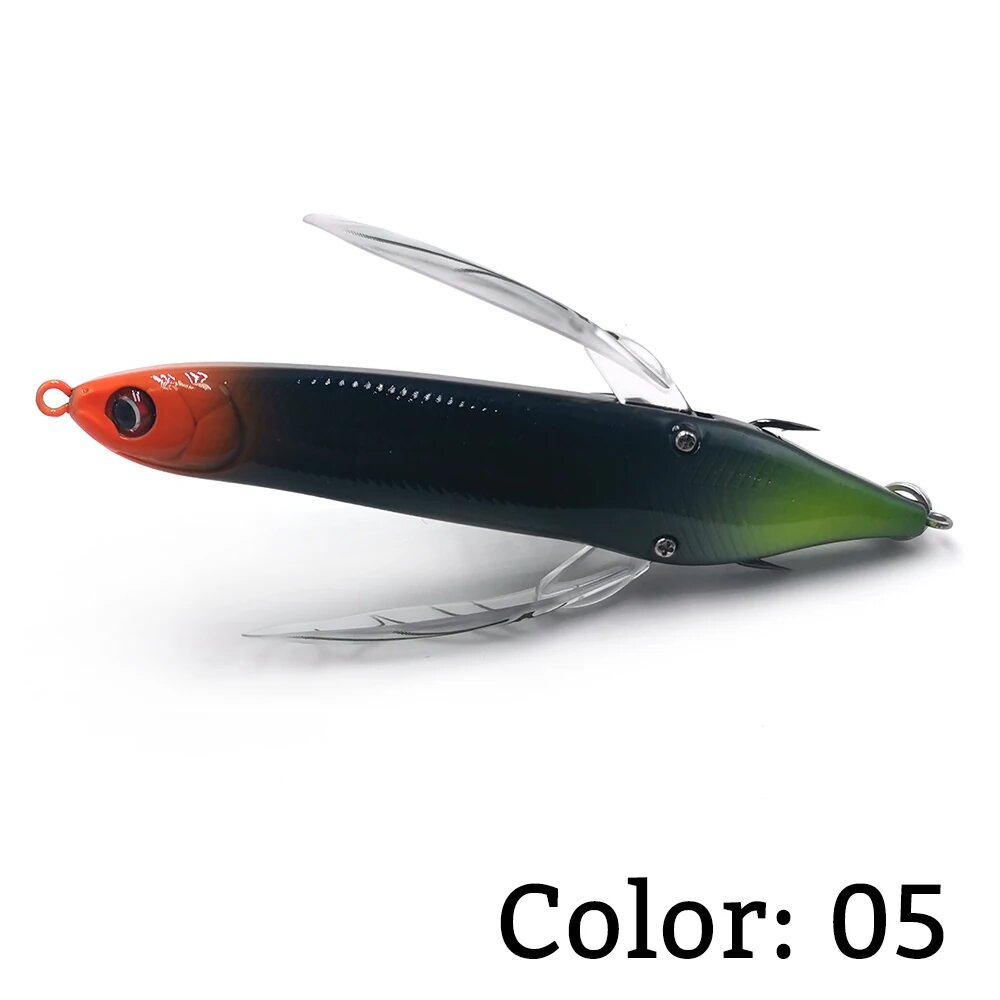 Приманка The Time Outdoor Dragonfly Topwater 80 мм 6,5 г для окуня Color 05