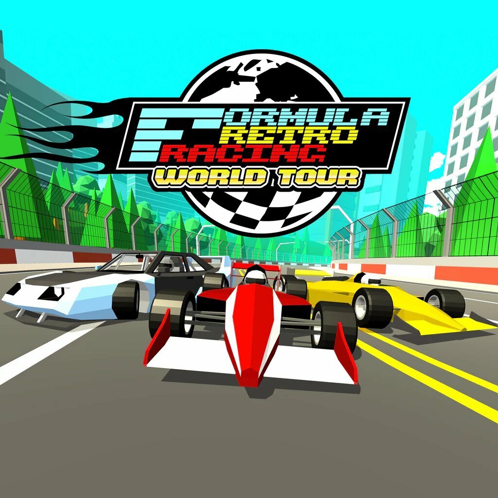Formula Retro RacingWorld Tour для Sony PlayStation | PS4 и PS5 на русском языке | Игра навсегда | Быстрая доставка