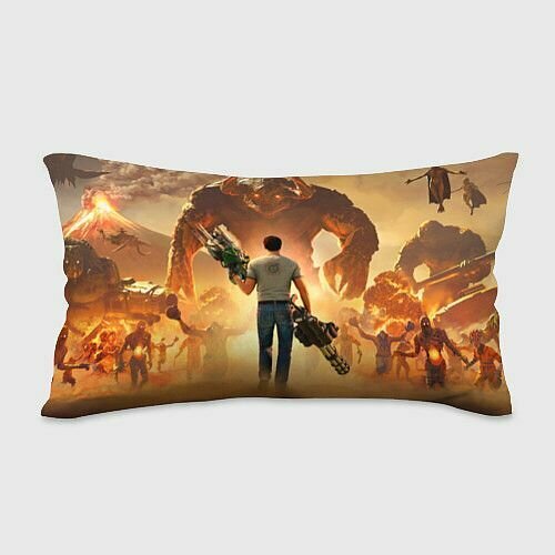 Serious Sam Прямоугольная подушка — фото 1
