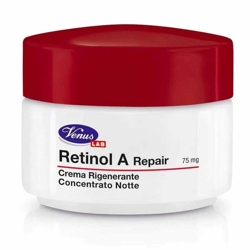 VENUS Крем для лица против морщин с ретинолом ночное восстановление, 50 мл