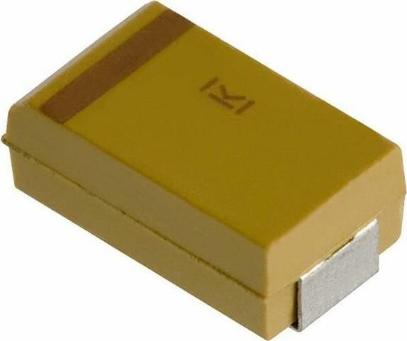 Конденсатор KEMET T491D476K020AS Конденсатор танталовый 0.47 uF 20V type D 1шт