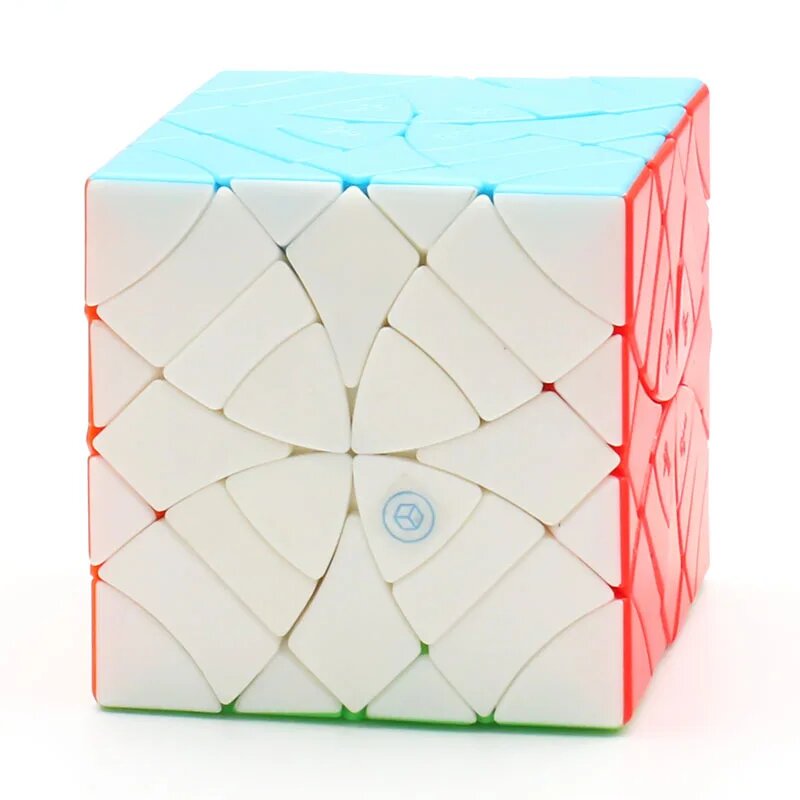 Skewb Copter Plus головоломка черный розовый Stickerless