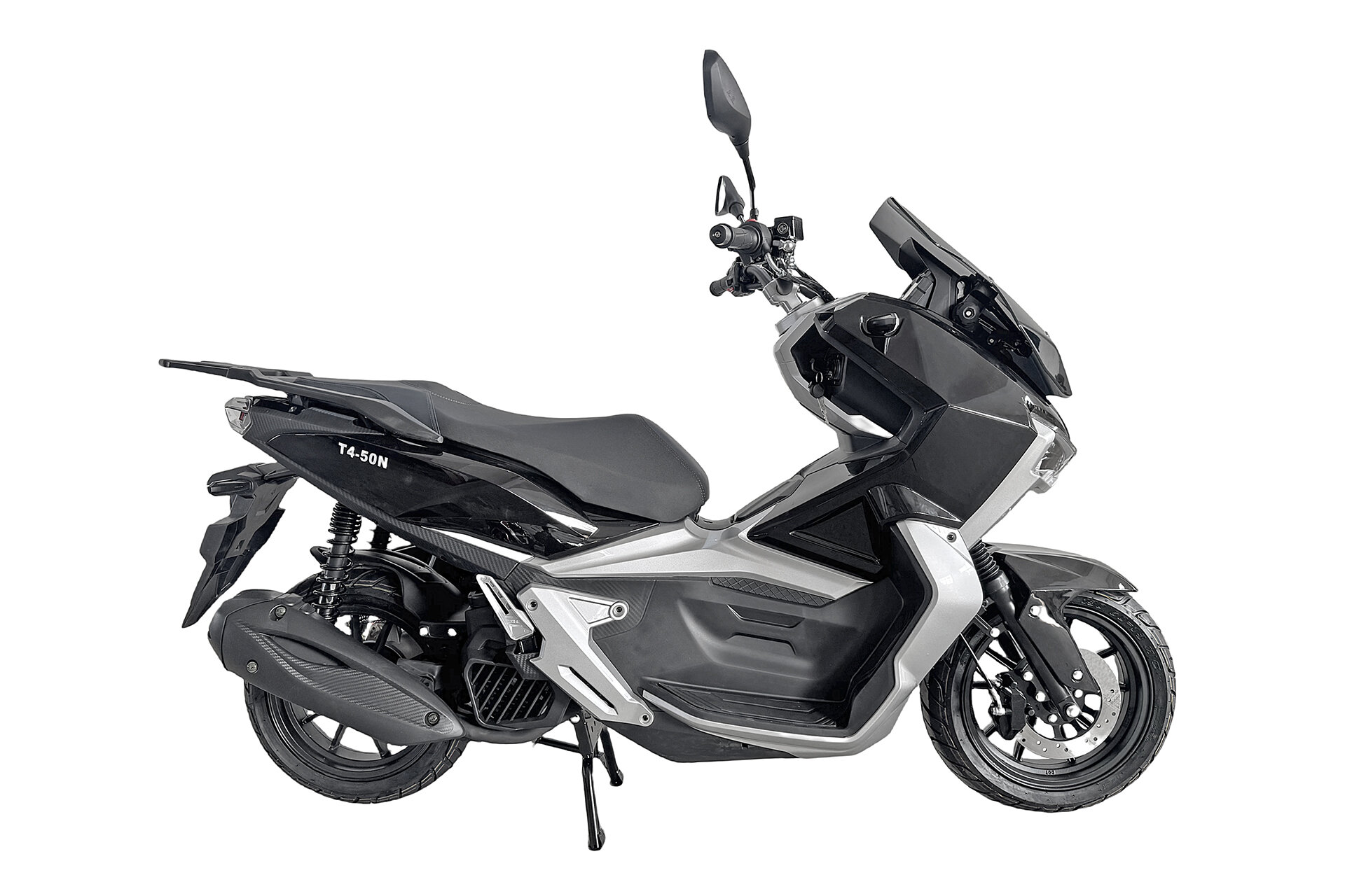 Скутер ADV 49сс черный (150)(10,8л. с, колеса 130/60-13, тормоза: диск. перед/диск. зад.)