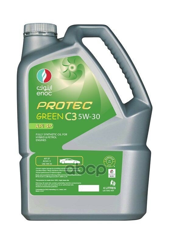 ENOC Масло моторное ENOC PROTEC GREEN C3 5W-30 4L
