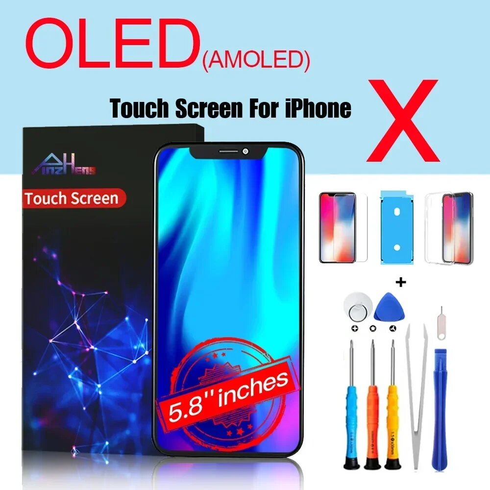 OLED дисплей для iPhone X (AMOLED, 5.8")