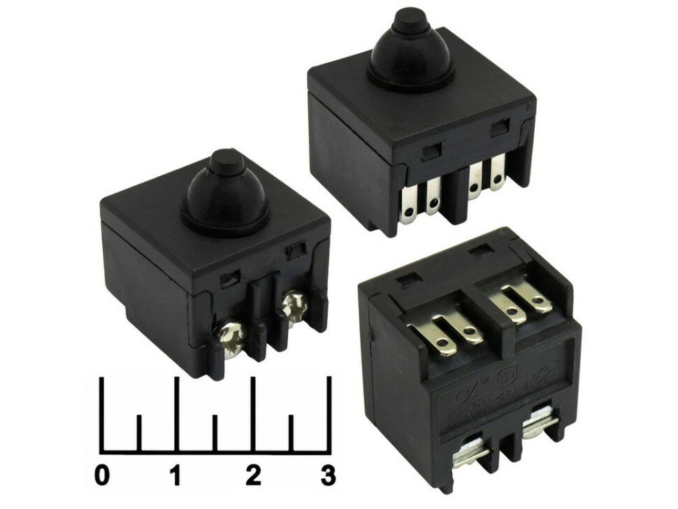 Кнопка для электроинструмента 6A (S1751) (№237)