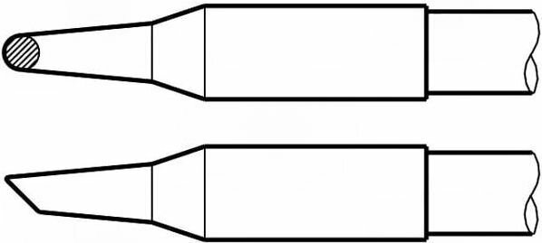 Жало JBC TOOLS C245102 усеченный конус, 2мм, longlife, 1 шт
