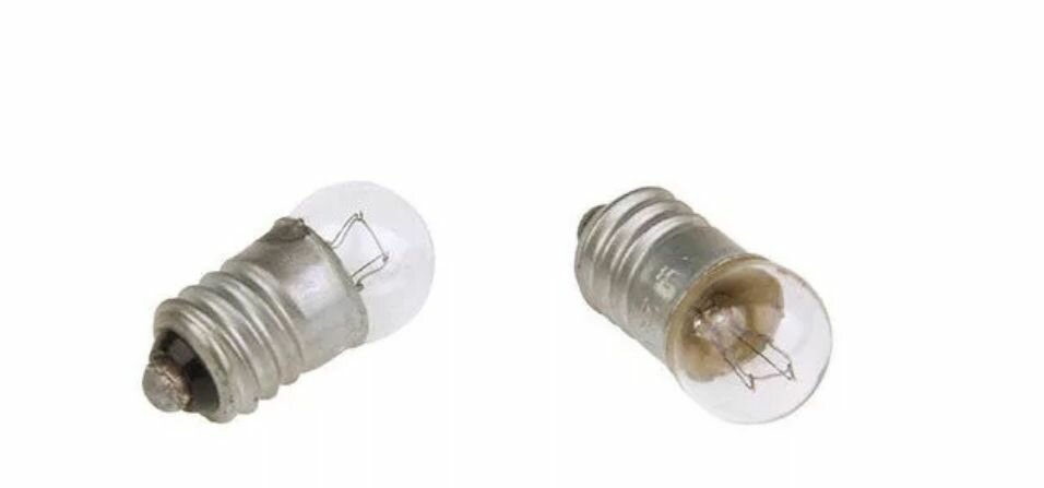 Лампа накаливания МН26-0,12, 26В-0.12Вт, цоколь резьба, E10/13, 10шт