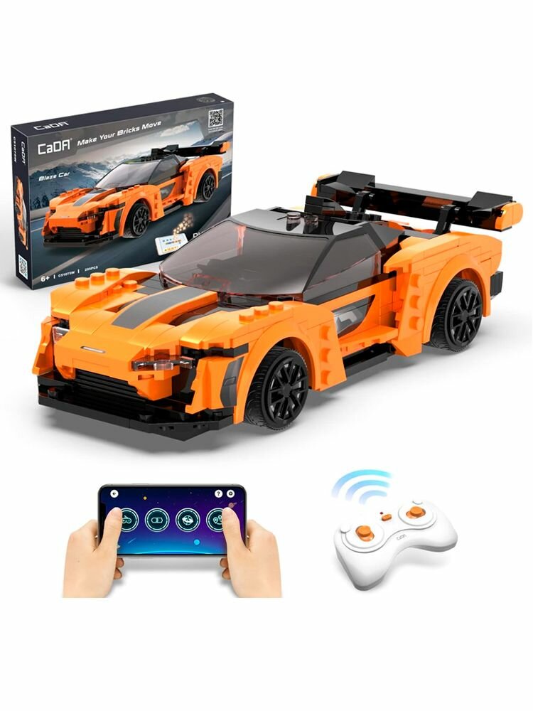 Радиоуправляемый конструктор CaDA гоночный автомобиль Blaze Car (295 деталей) - C51075W