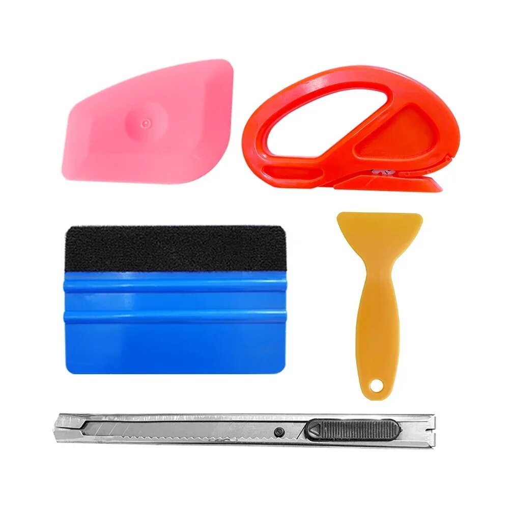 Набор инструментов для обмотки автомобиля, скребок для скребка, наборы пленки, фетр, виниловый инструмент для обмотки окон, аксессуары для автомобиля Type 03