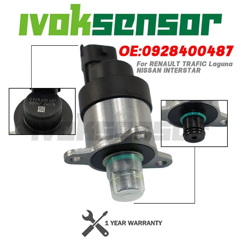 Регулятор топливного насоса высокого давления, электромагнитный клапан управления дозированием для RENAULT TRAFIC Laguna NISSAN INTERSTAR 1.9 Dci 0928400487