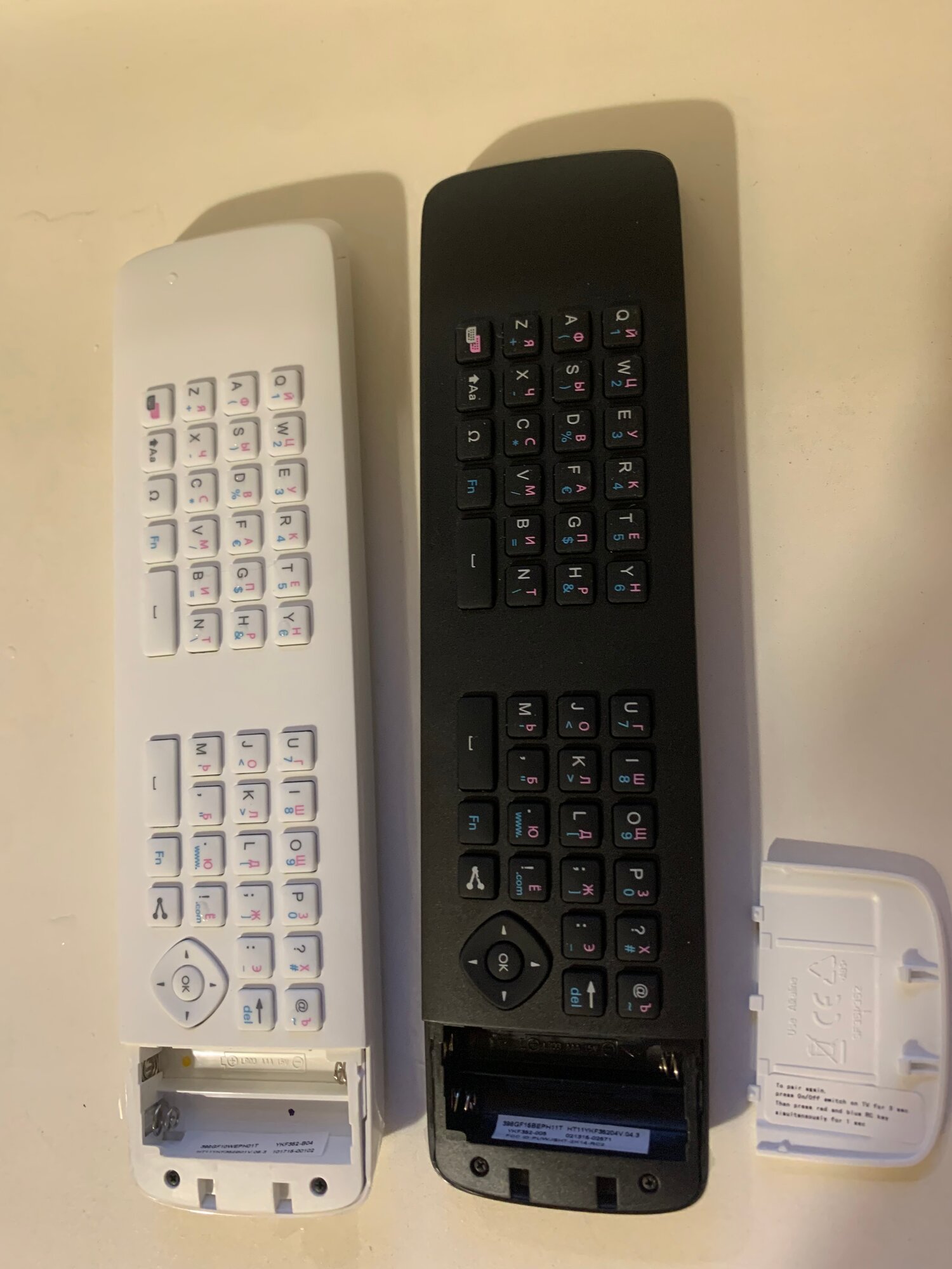 Пульт дистанционного управления оригинальный Philips YKF352-B04, 398GF10WEPH01T с клавиатурой — фото 1