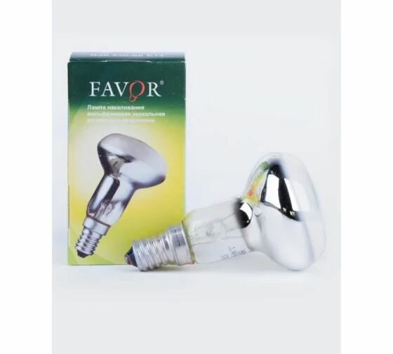 Лампа накаливания FAVOR R50 230-60 E14