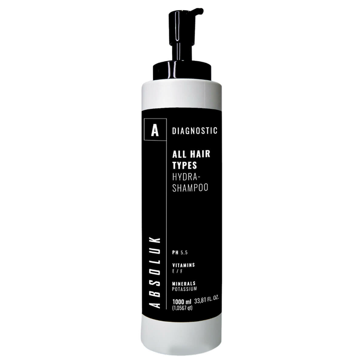 Шампунь увлажняющий для всех типов волос Absoluk Diagnostic All Hair Types Hydra-Shampoo, 1000 мл