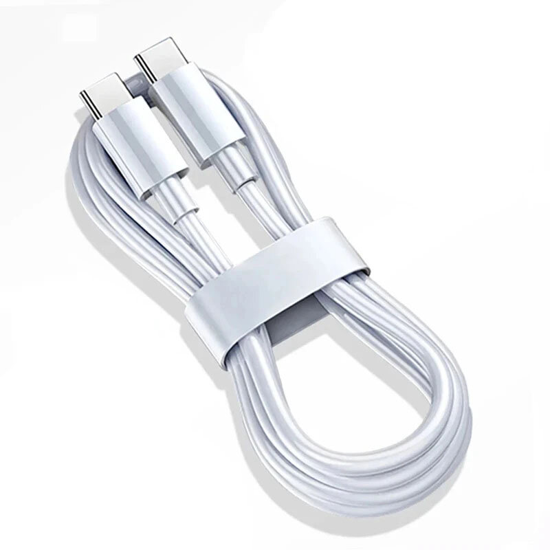 Кабель для зарядки Type C-Type C 1M/1.5M/2M 100W для быстрой зарядки и передачи данных для планшета Samsung Xiaomi iPad, двойной кабель Type C