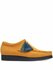 Ботинки Clarks ORIGINALs Wallabee YELLOW / BLUE, размер 12, orange