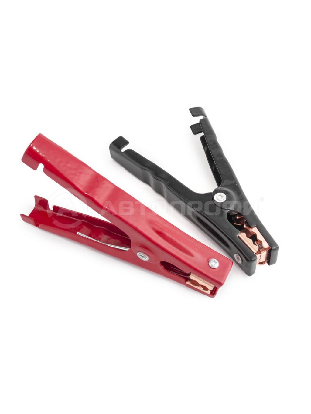 Зажим клеммы АКБ "AUTOPROFI" (17,5 см, изолиров корпус, сталь. токонесущ. вставка) (2 шт.)