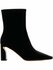 Ботильоны Alexander McQueen Бархатные ботильоны, размер 36, черный