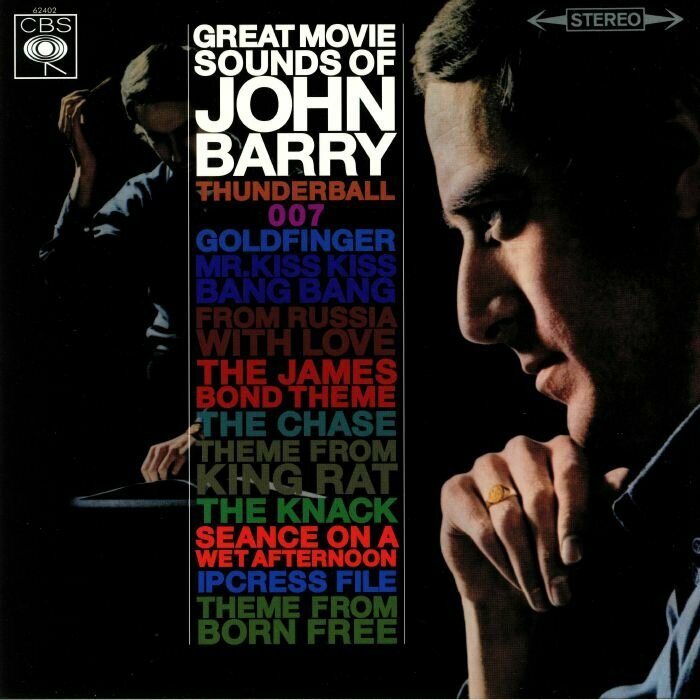 Barry John "Виниловая пластинка Barry John Great Movie Sounds Of John Barry"