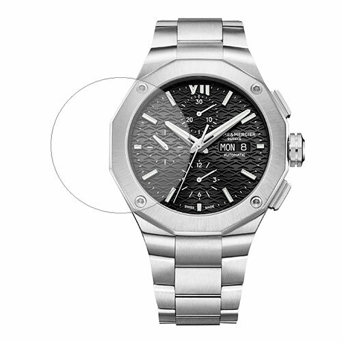 Скрин Мобайл защитный экран для часов Baume And Mercier MOA10624 из гидрогелевая плёнка прозрачная