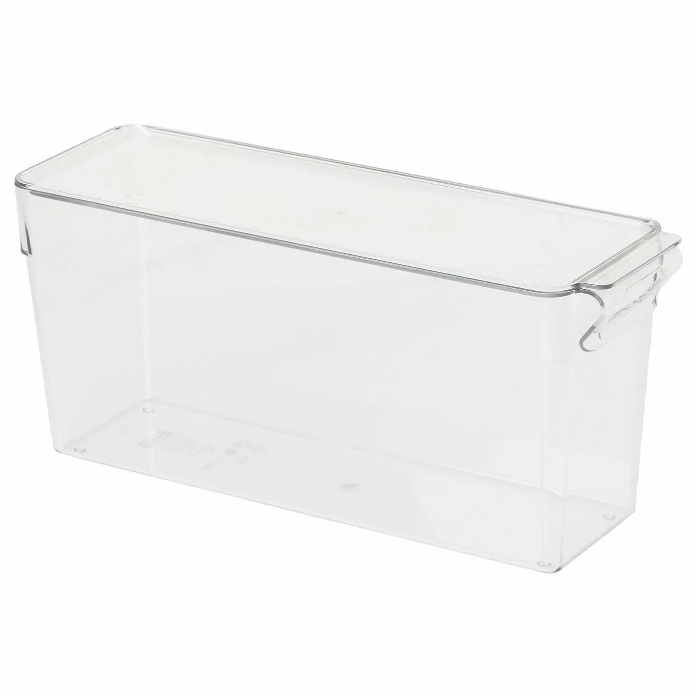 KLIPPKAKTUS Контейнер для холодильника икеа, прозрачный 32x10x14 см (80568885)