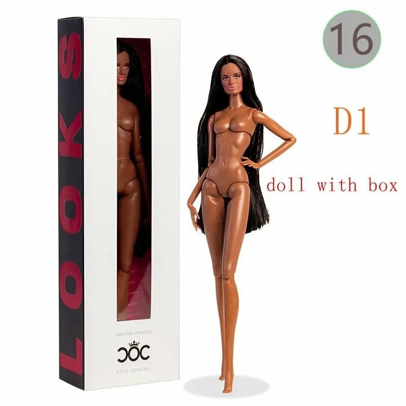 Мода 12 дюймов Супермодель 1/6 BJD Кукла