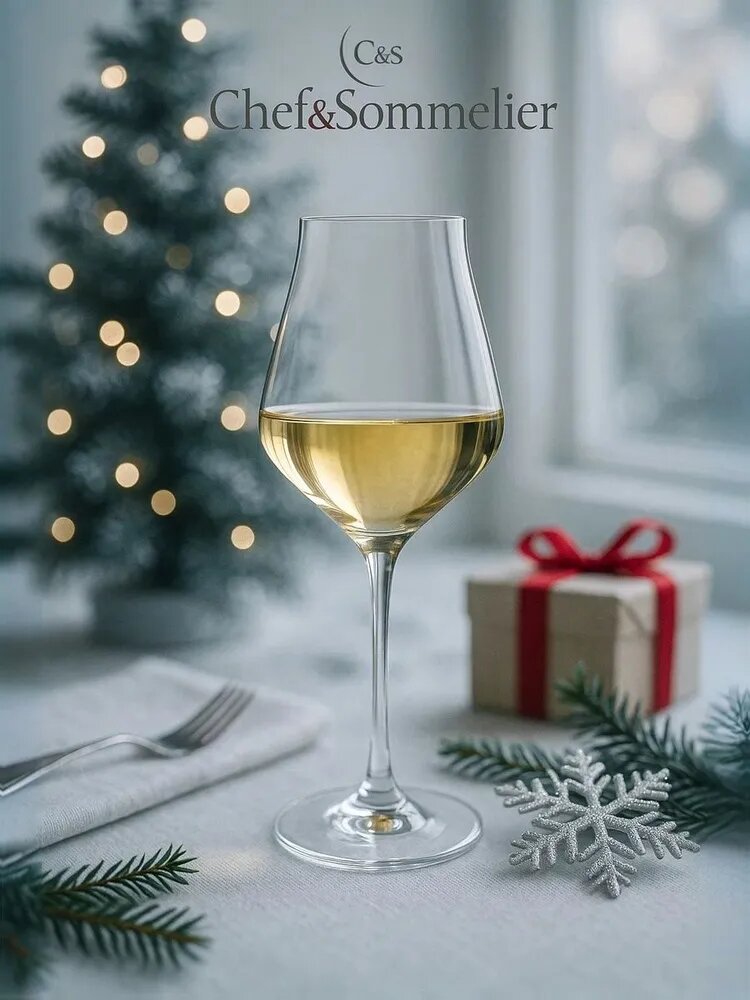 Бокалы для вина, подарочный набор Chef&Sommelier "Reveal Up" 2 шт, 300мл. Французское хрустальное стекло. Франция