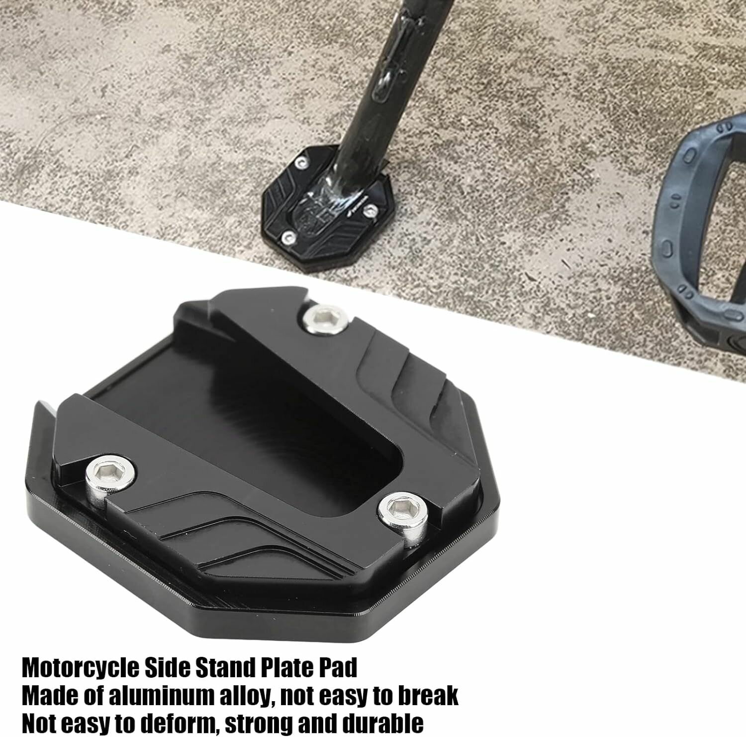 Накладка противоскользящая боковой подножки мотоцикла