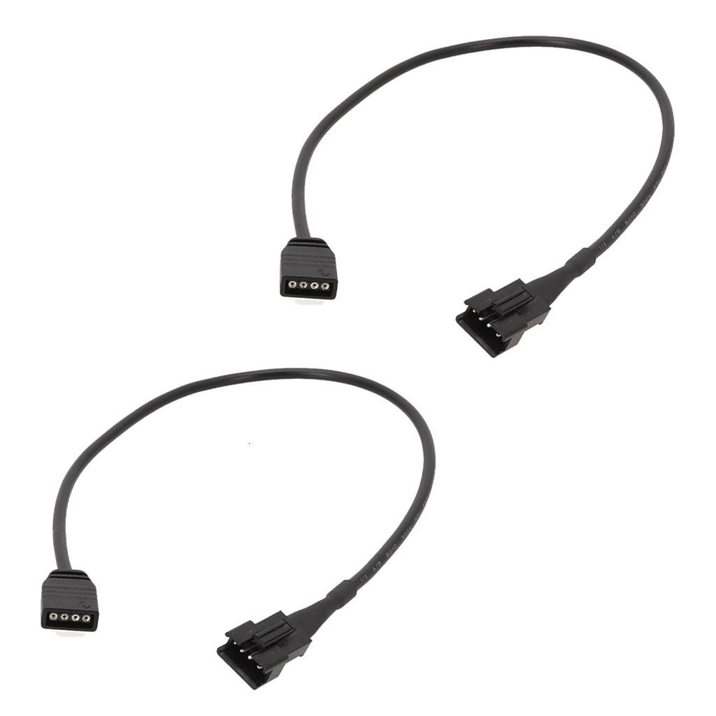 2 шт. 5V/12V 4Pin-SM4Pin ARGB удлинители, 4-контактный разъем