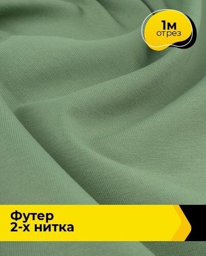 Ткань трикотаж Футер 2-х нитка 215гр/м. кв. 1 м*180 см, цвет