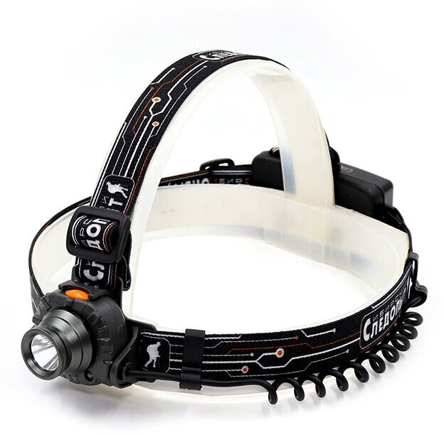 PF-PFL-HL50 Фонарь налобный "сибирский СЛЕДОПЫТ-Луч-М", 1 LED, аккум. 220В