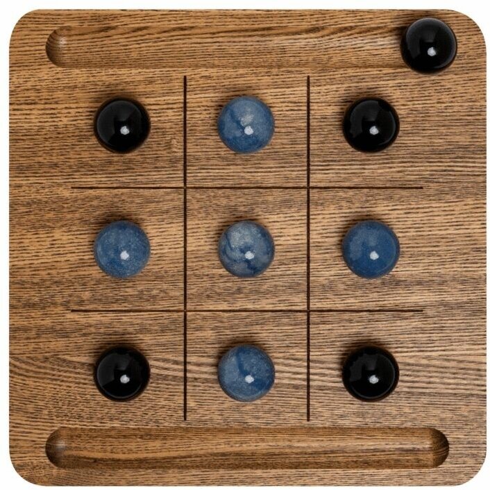 Игра настольная Крестики-Нолики/TicTacToe "Пафос" от Solonoble