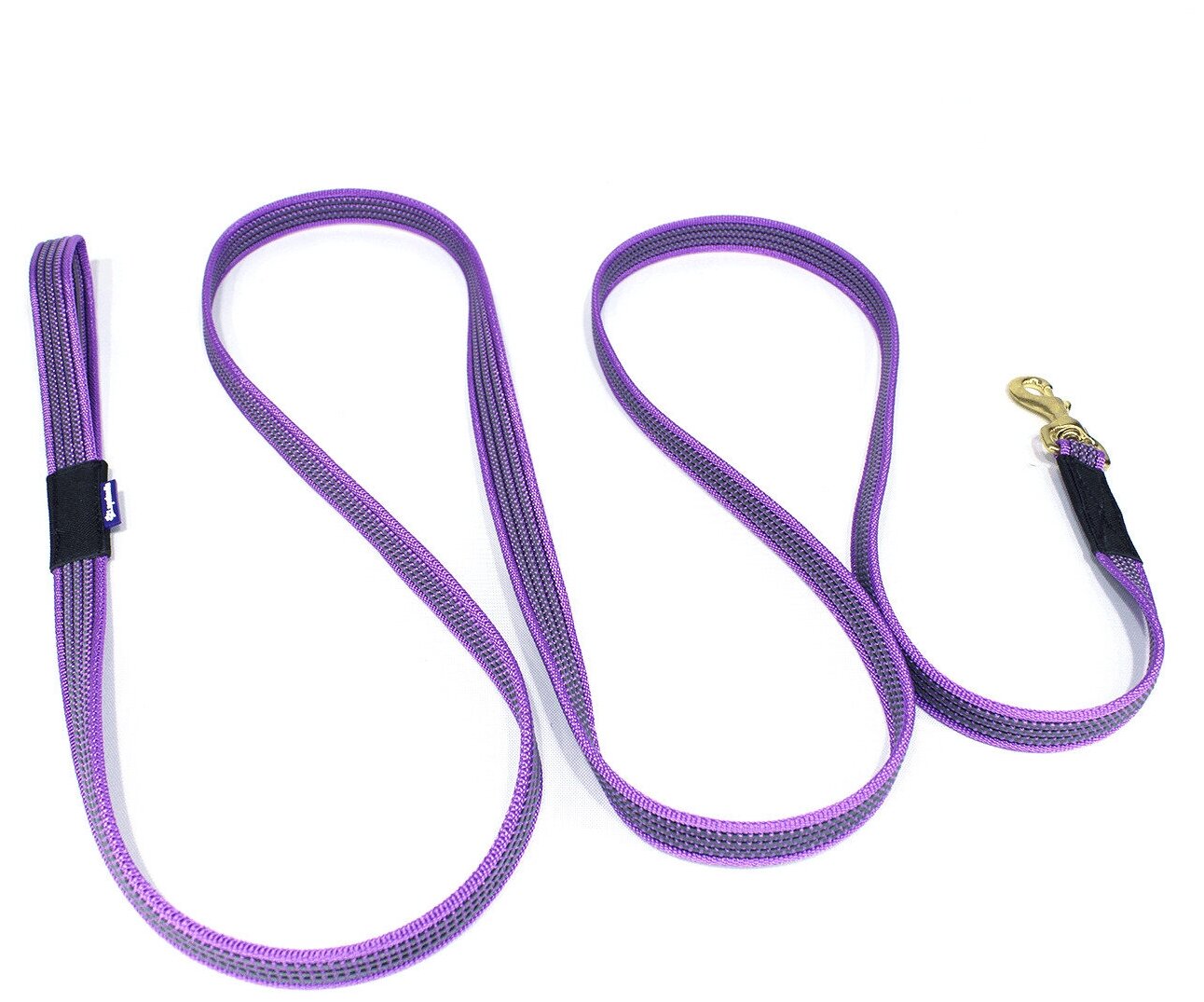 Поводок плавающий прорезиненный кинологический для собак (25 мм)