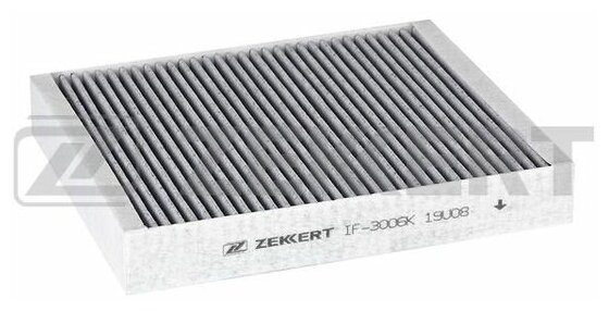 Фильтр салона Chevrolet Cruze 09-, Aveo (T300) 11-; Opel Astra J 09-, Mokka 12- Zekkert угольный