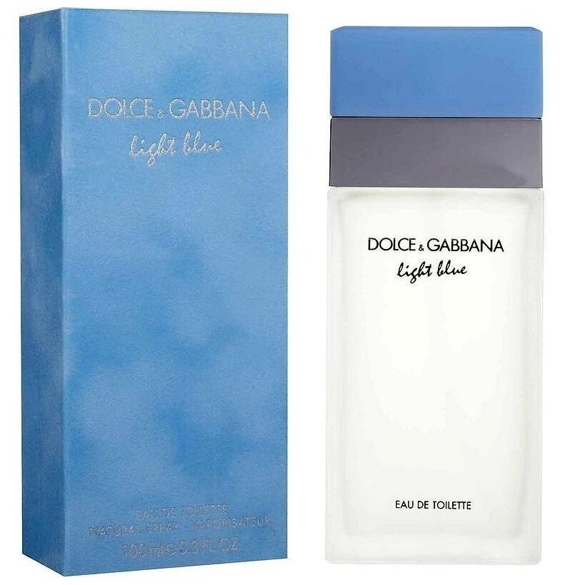 DOLCE & GABBANA Light Blue Туалетная вода для женщин 100 ml