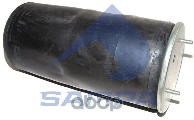 Пневмопод. без стак! 941MB h523 2шп. M12смещ.25. 1отв. штуц. M22. Н: 1шп. M16 BPW SAMPA арт. SP55941