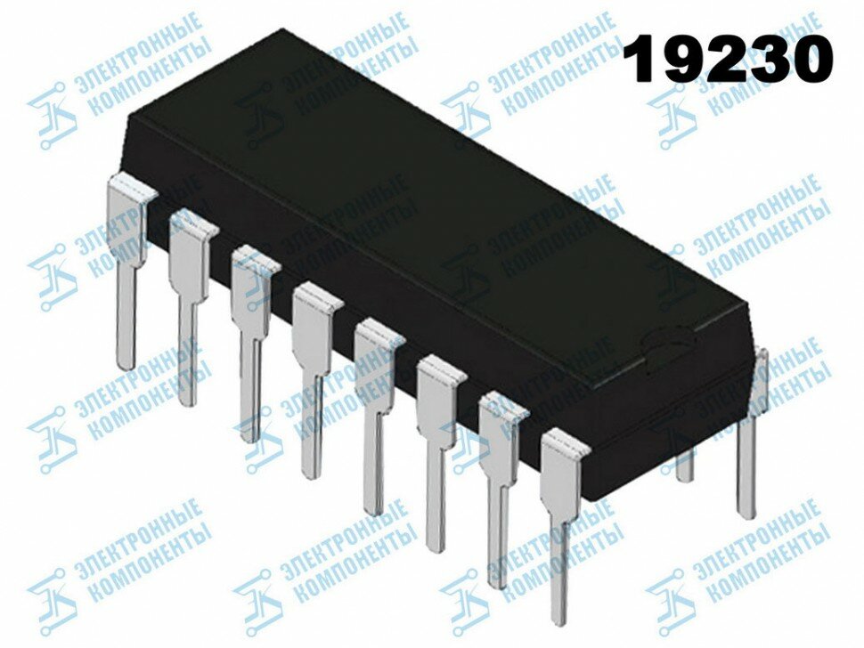 Микросхема CA3161E DIP16